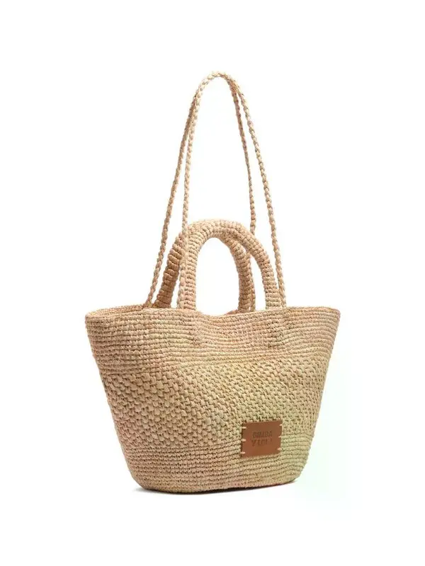 Bimba Y Lola Large Logo-patch Shoulder Bag