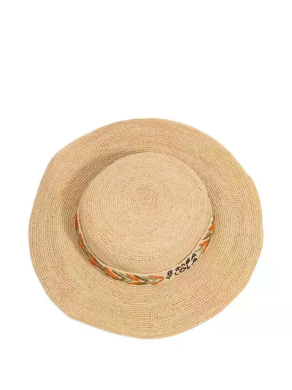Bimba Y Lola Logo Embroidered Woven Hat