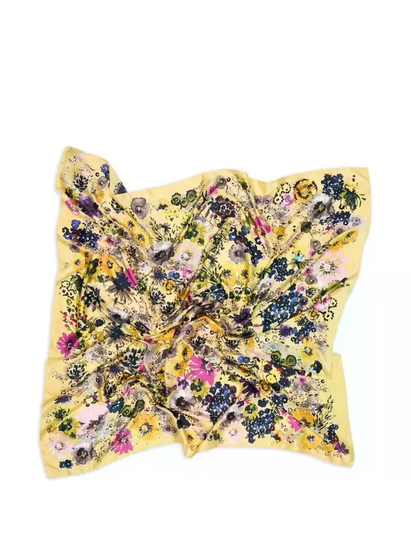 Bimba Y Lola Floral-print Scarf