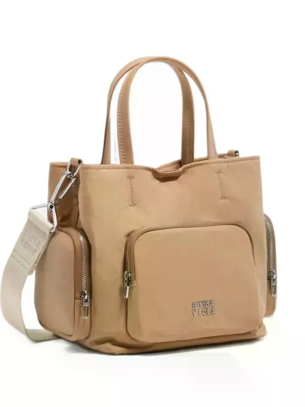 Bimba Y Lola Small Pocket Crossbody Bag - Brown