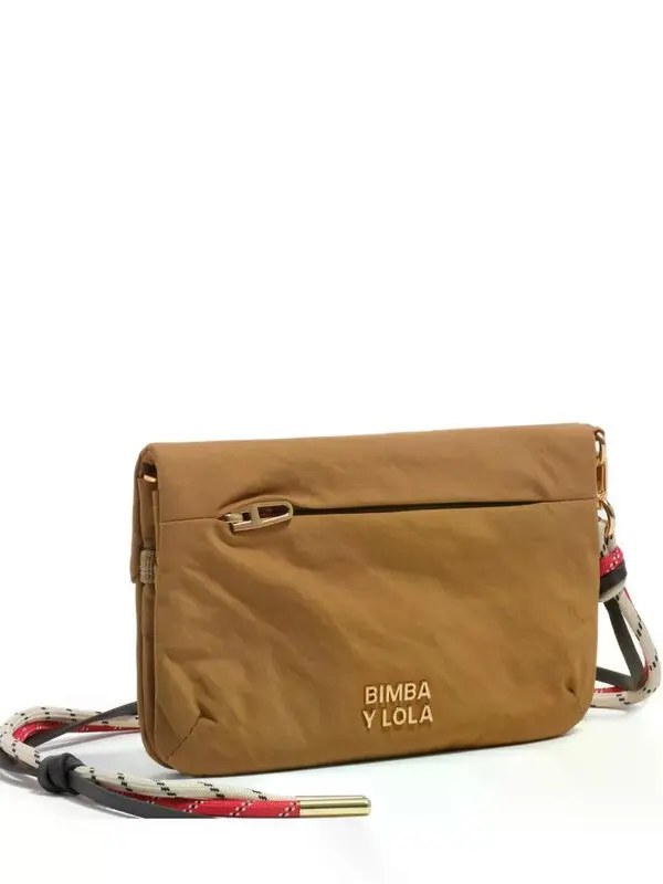 Bimba Y Lola Large Logo-lettering Rope-strap Wallet
