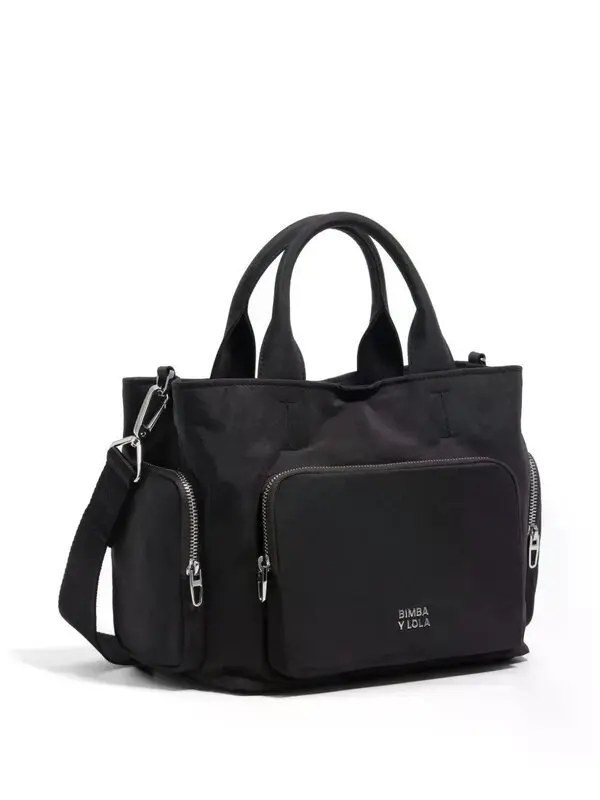 Bimba Y Lola Medium Logo-plaque Shoulder Bag