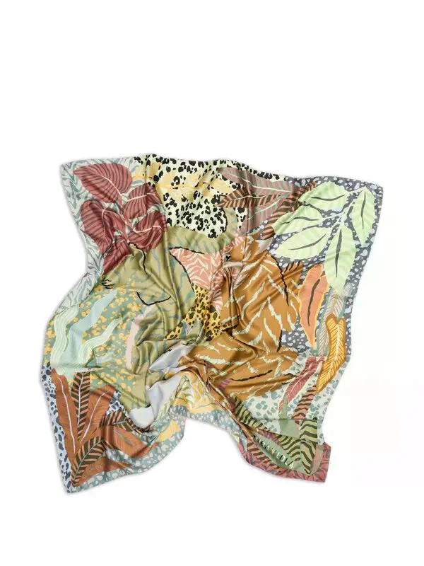 Bimba Y Lola Wild Tiger-print Scarf