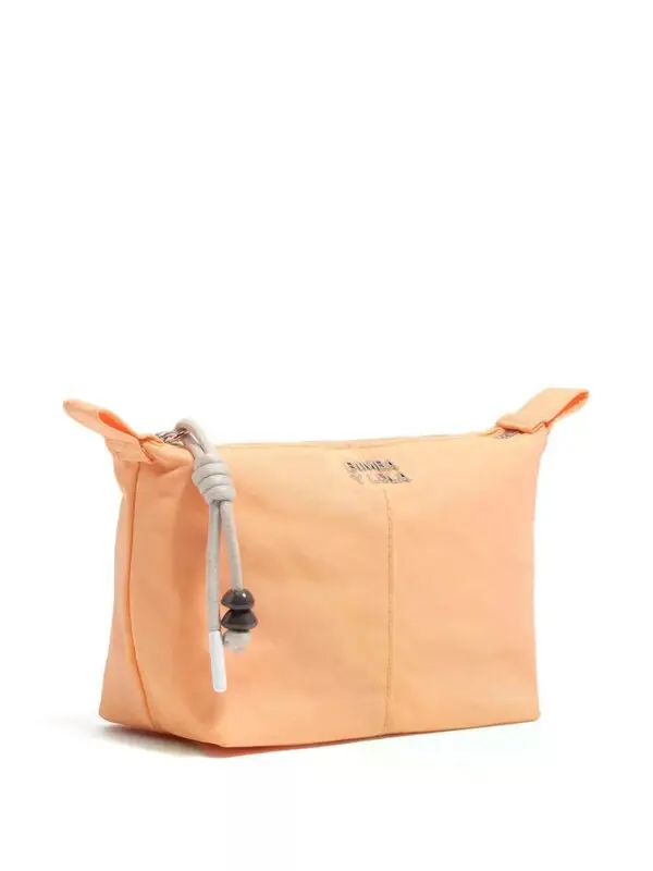 Bimba Y Lola Small Logo-plaque Makeup Bag
