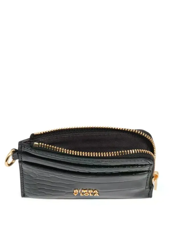Bimba Y Lola Croc-effect Card Holder