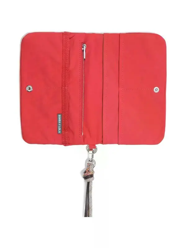 Bimba Y Lola Large Braided-strap Wallet