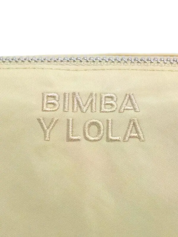 Bimba Y Lola Logo Embroidered Make-up Bag