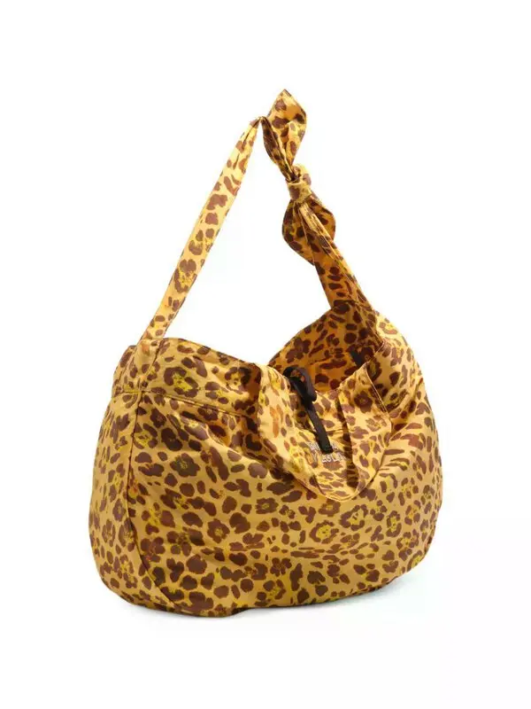 Bimba Y Lola Leopard Print Shoulder Bag