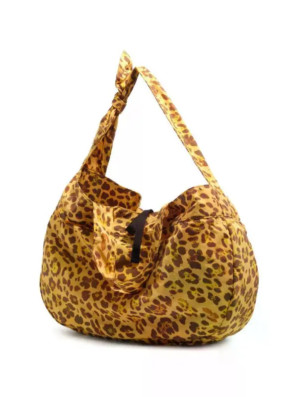 Bimba Y Lola Leopard Print Shoulder Bag