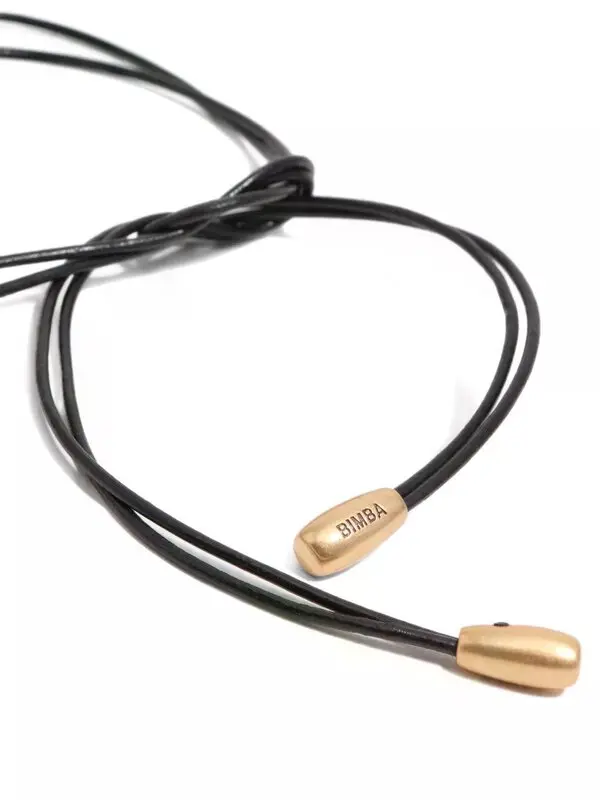 Bimba Y Lola Embellished Resin Bead Necklace - Pink