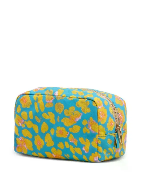 Bimba Y Lola Leopard Print Make-up Bag