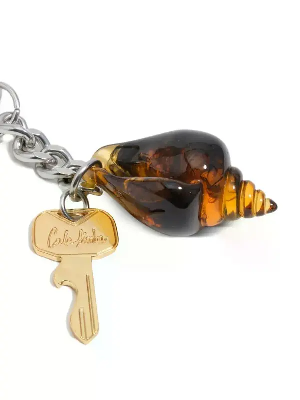 Bimba Y Lola Shell Charm Keyring