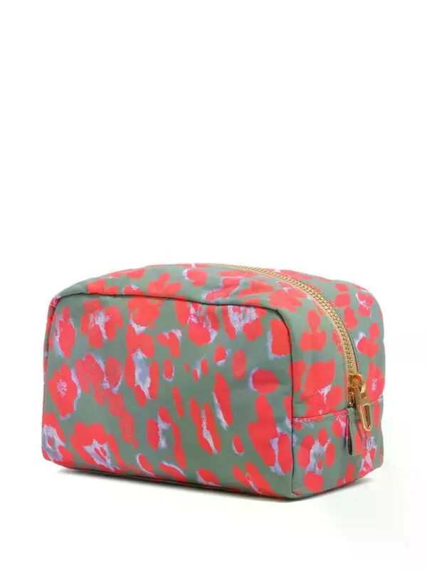 Bimba Y Lola Leopard-print Makeup Bag