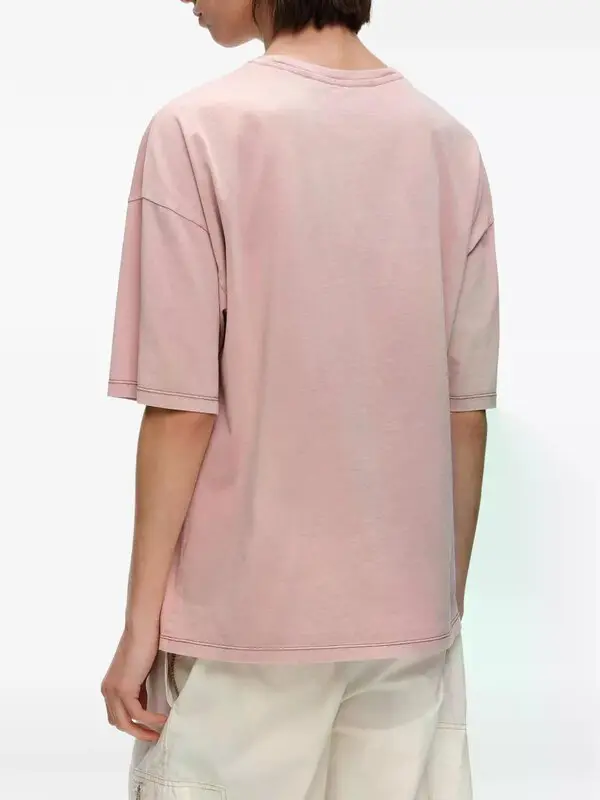 Bimba Y Lola Dog Print Cotton T-shirt