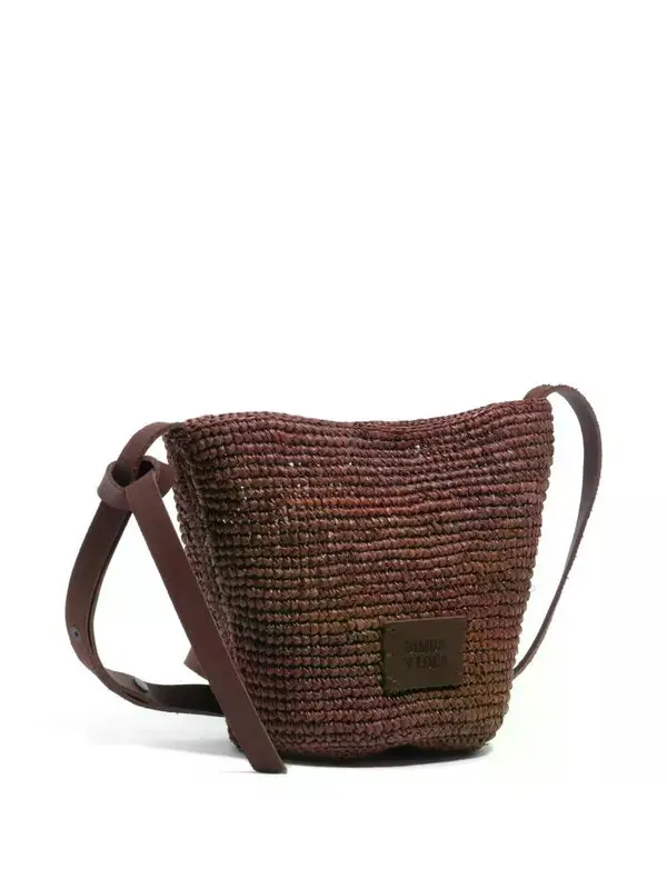 Bimba Y Lola Small Woven Shoulder Bag