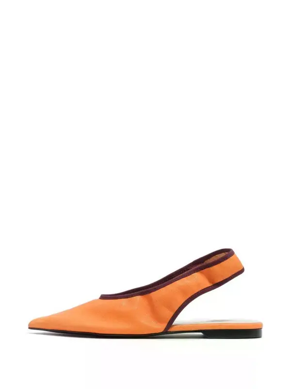 Bimba Y Lola Slingback Ballet Flats - Orange