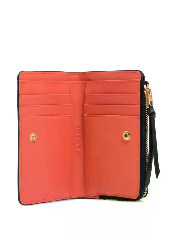 Bimba Y Lola Croc-effect Patent Wallet