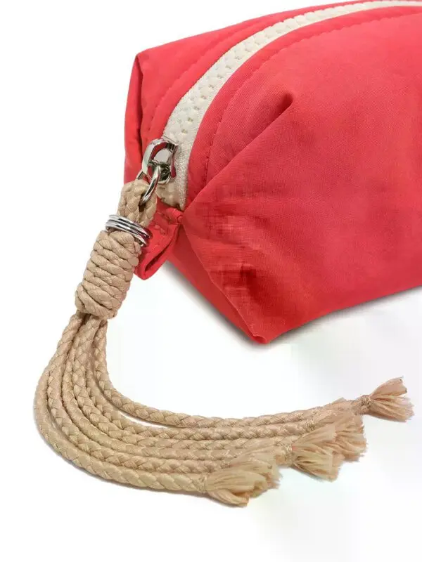 Bimba Y Lola Embroidered Logo Rope-puller Makeup Bag