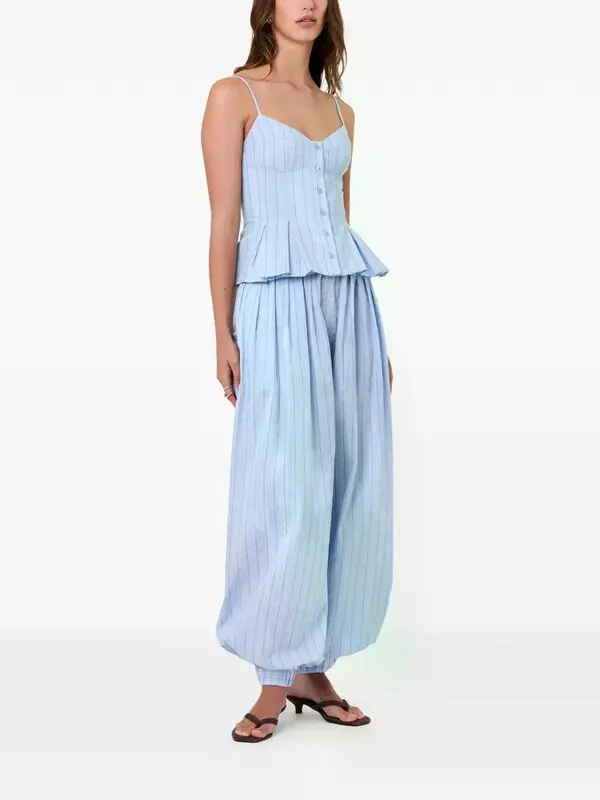 NICHOLAS Liselle Striped Balloon Trousers