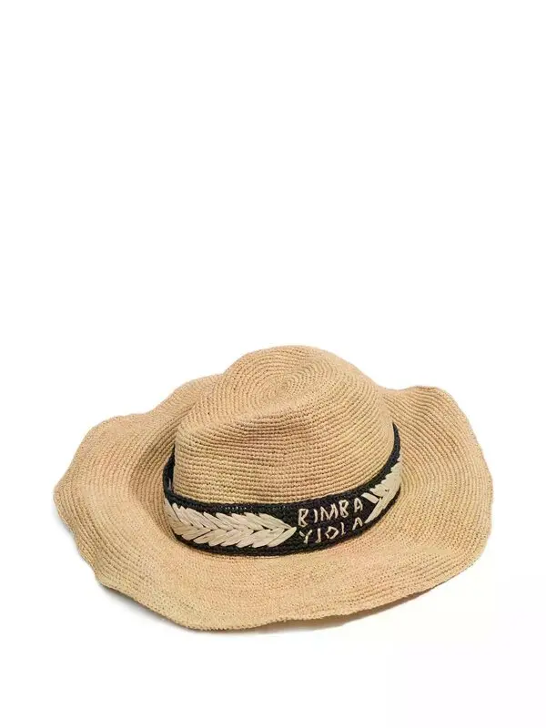 Bimba Y Lola Logo-embroidered Hat - Neutrals