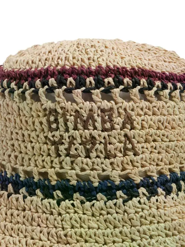 Bimba Y Lola Crochet Knit Bucket Hat