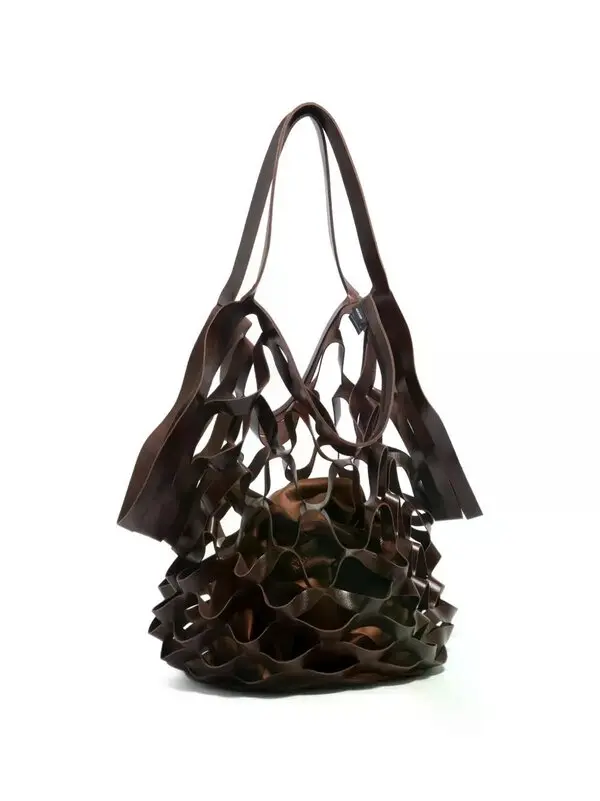 Bimba Y Lola Cala Leather Shoulder Bag