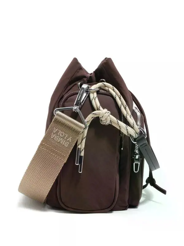 Bimba Y Lola Medium Pocket Bucket Bag - Brown