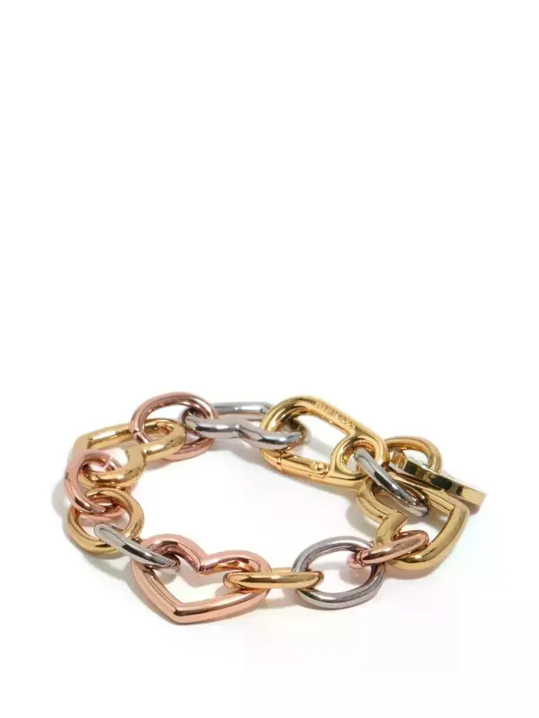 Bimba Y Lola Heart-link Chain Bracelet - Gold