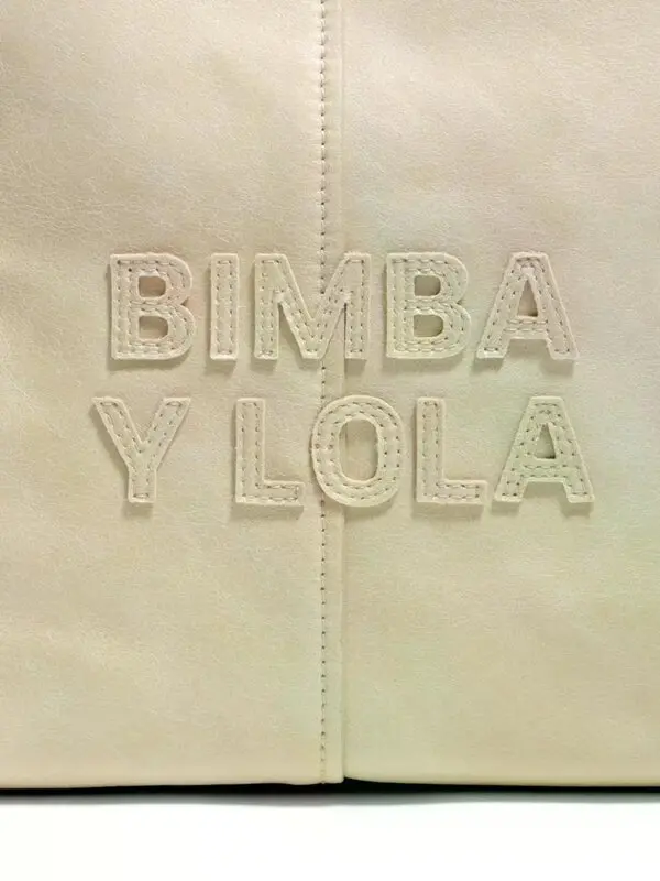 Bimba Y Lola Embossed Logo Shoulder Bag