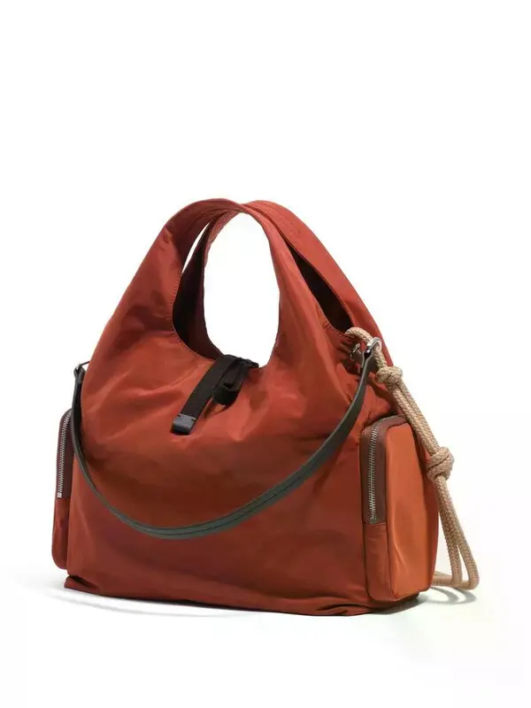 Bimba Y Lola Medium Rope-detail Shoulder Bag - Orange