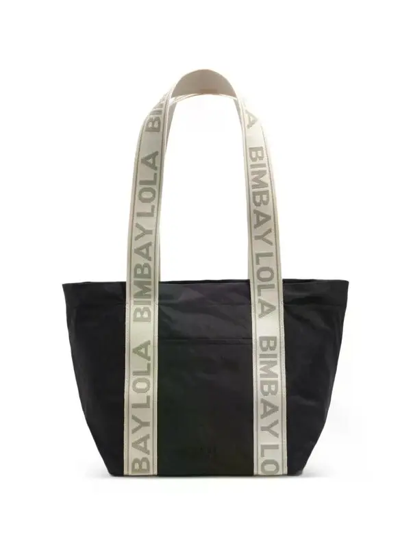 Bimba Y Lola Medium Logo-print Shoulder Bag