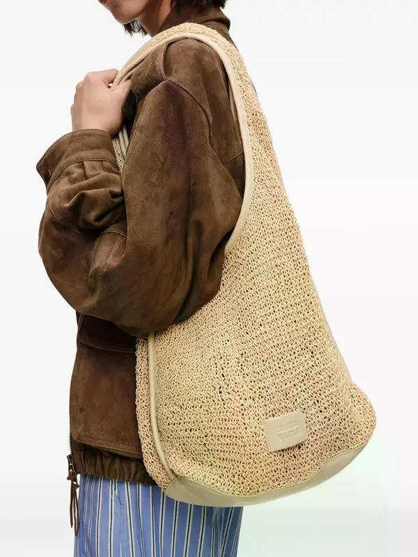 Bimba Y Lola Large Crochet Shoulder Bag