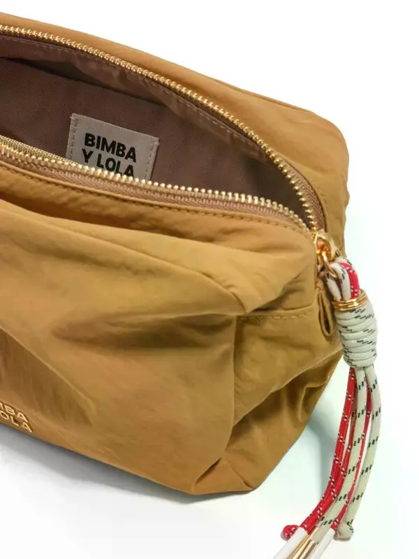 Bimba Y Lola Logo Plaque Make-up Bag