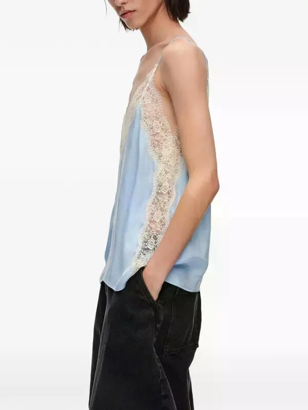 Bimba Y Lola Light Lace Strappy Top