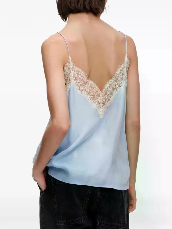 Bimba Y Lola Light Lace Strappy Top