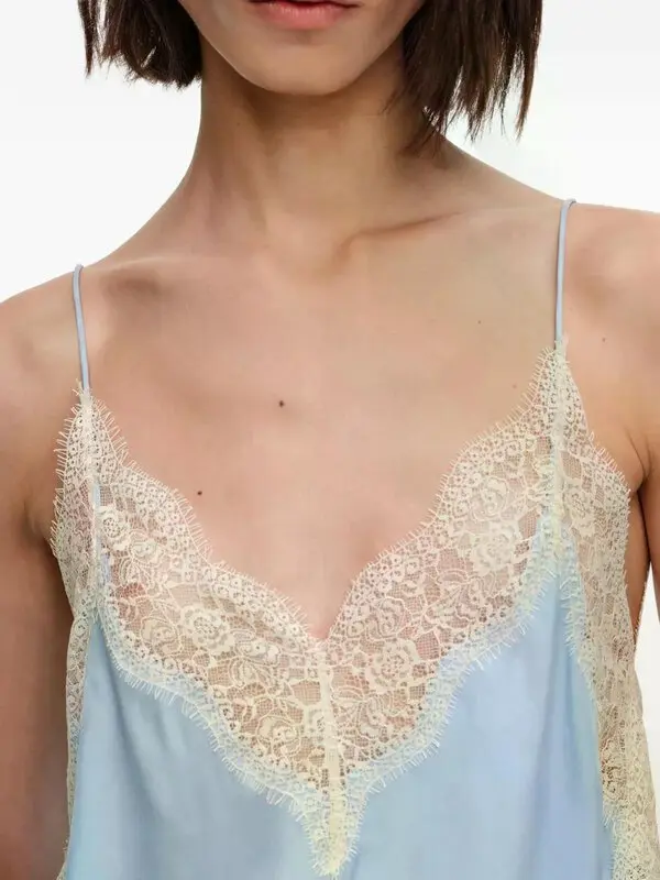 Bimba Y Lola Light Lace Strappy Top