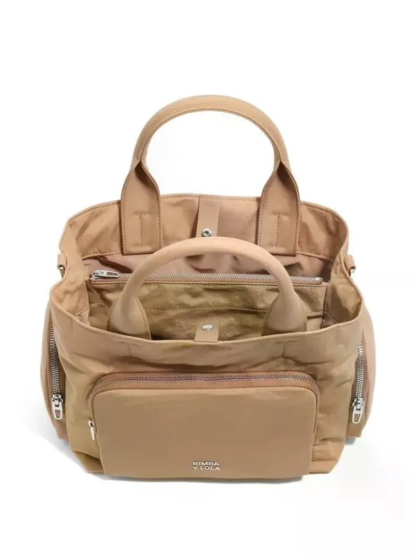 Bimba Y Lola Medium Logo-plaque Shoulder Bag
