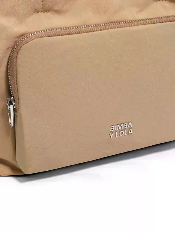 Bimba Y Lola Medium Logo-plaque Shoulder Bag