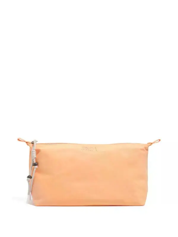Bimba Y Lola Logo-embossed Make-up Bag - Orange
