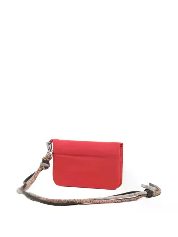 Bimba Y Lola Logo-plaque Braided-strap Wallet