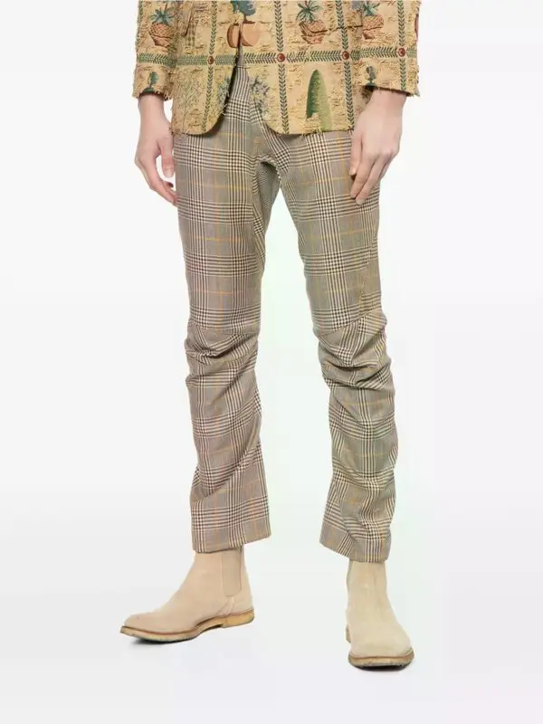 Junya Watanabe Plaid Trousers