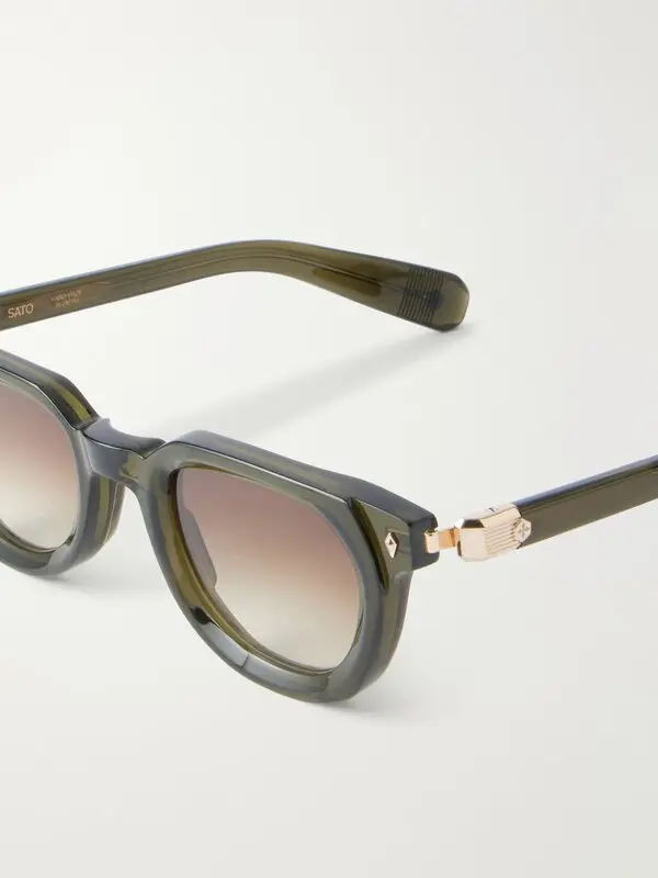 SATO Keïd' D-frame Acetate Sunglasses