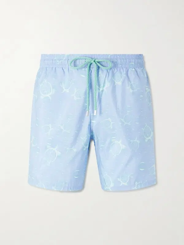 Vilebrequin Mahina Printed Swim Shorts - Blue