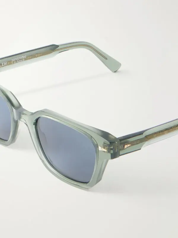 AHLEM Saint Georges D-frame Sunglasses - Green
