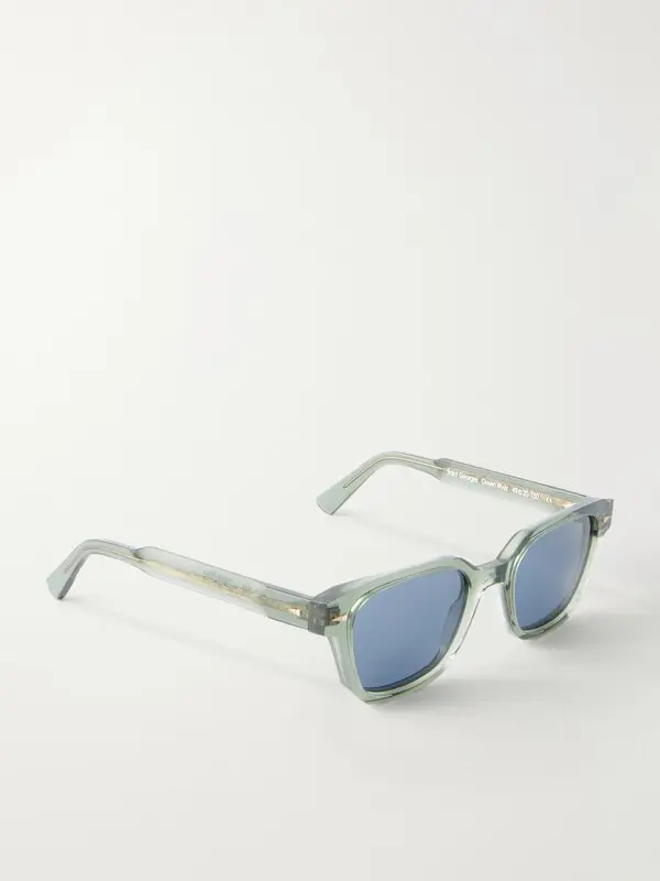 AHLEM Saint Georges D-frame Sunglasses - Green