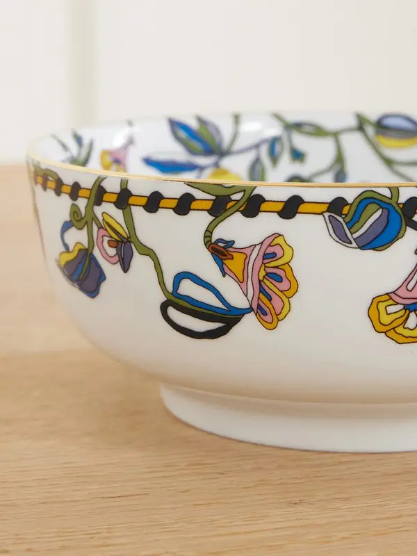 La DoubleJ Printed Porcelain Bowl