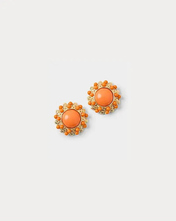 Lilly Pulitzer® Seaside Harbour Earrings - Orange