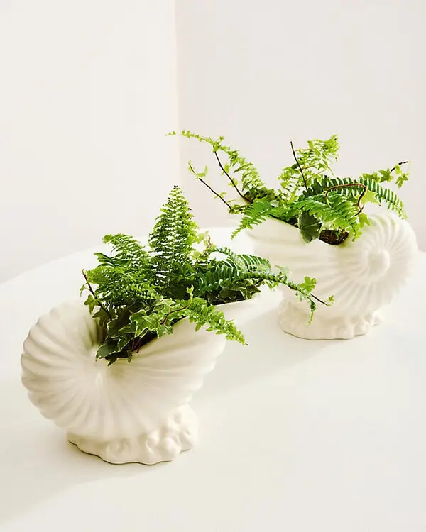 Lilly Pulitzer® Ceramic Nautilus Shell Planter
