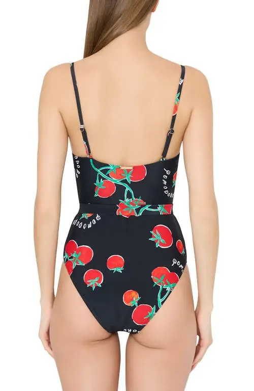 MILLY Pomodoro Print One-piece Swimsuit