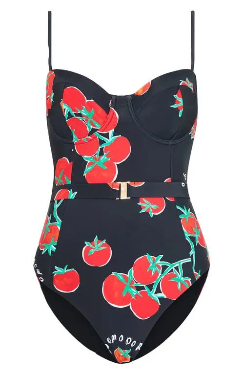 MILLY Pomodoro Print One-piece Swimsuit